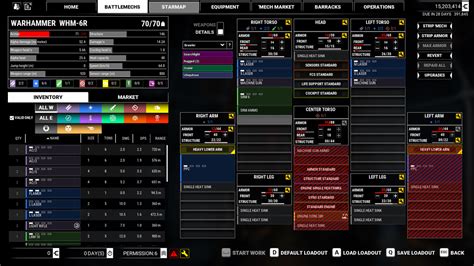 Why Am I Not Able To Repair This Mech Yaml R Mechwarrior5