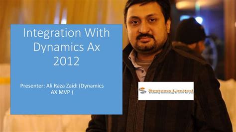 Integration With Dynamics Ax 2012 Pptx
