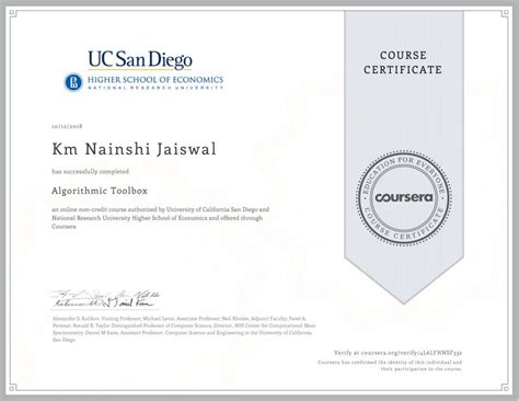 Nainshi Jaiswal On Linkedin Coursera Algorithmictoolbox