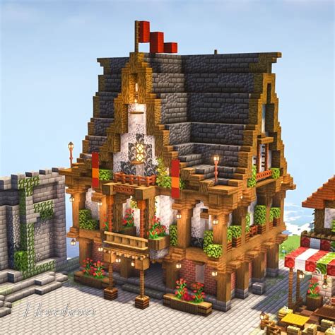 Minecraft Medieval House Minecraft House Designs