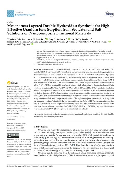 Pdf Mesoporous Layered Double Hydroxides Synthesis For High