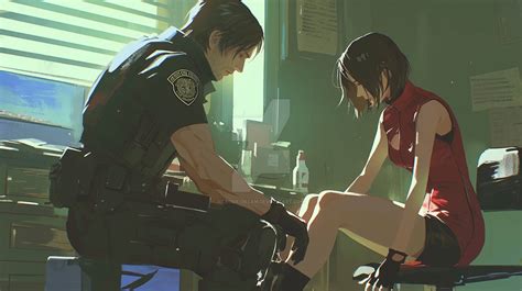 Leon Kennedy And Ada Wong By Leork Dream On Deviantart