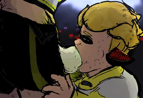 Rule 34 Agent 3 Splatoon Agent 4 Splatoon Fellatio Fleeway