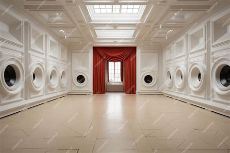 Premium Ai Image 3d Model Spatial Background Oc Rendering