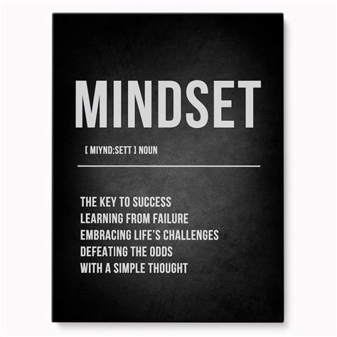 Mindset Definition Print T For Him Mindset Noun Motivational