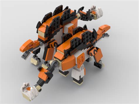 Lego Moc 31129 Stegosauruses By Bloooop Rebrickable Build With Lego