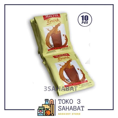 Jual Max Tea Teh Tarik Sachet Renceng Shopee Indonesia