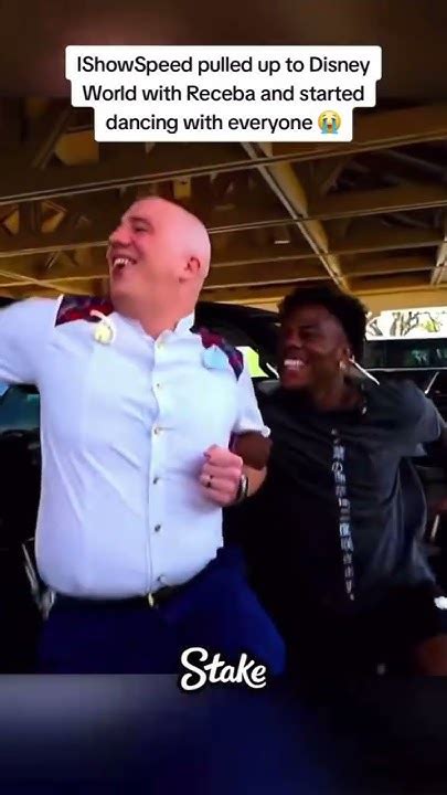 Ishowspeed Pulls Up To Disney World With Receba And Started To Dance With Everyoneishowspeed