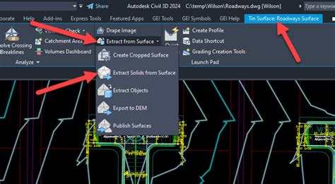 Solved S It Possible To Generate A Solid Model In Civil 3d Using Recap