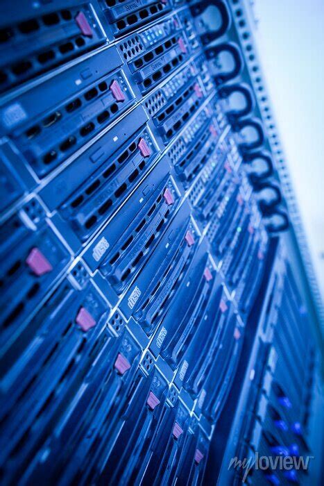 Server Rack Cluster In A Data Center • Wall Stickers Interiors Router