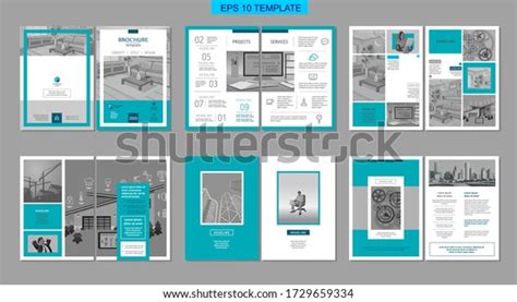 창작 디자인 브로셔 다목적 템플릿표지 뒷면 스톡 벡터로열티 프리 1729659334 Shutterstock