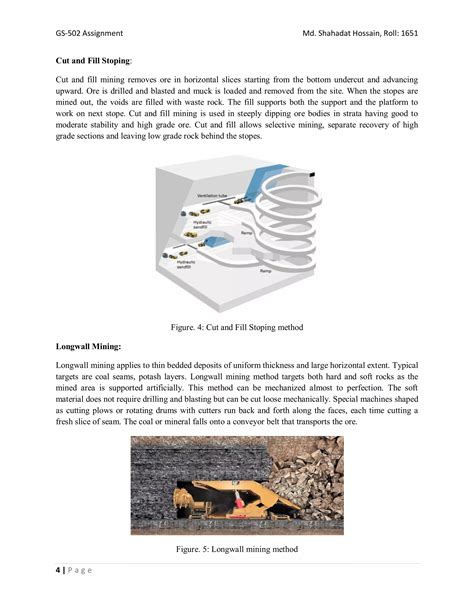 Underground Mining Methods Swot Analysis Of Maddhapara Granite Pdf
