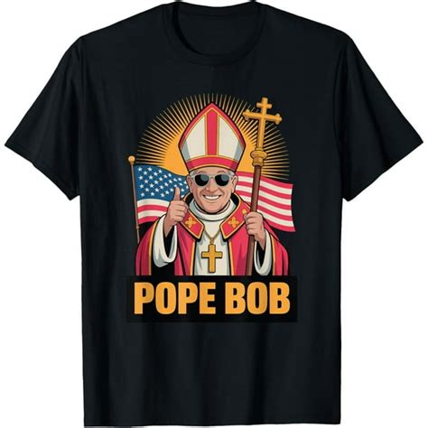 Simple Fit Pope Bob Robert Prevost Pope Leo Xiv Usa T Shirt