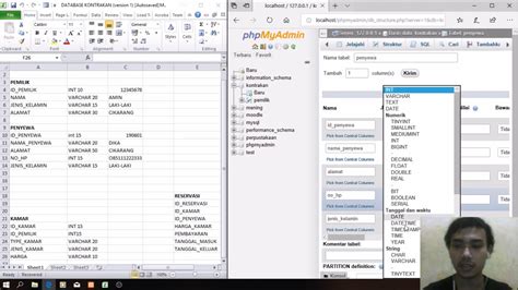 tutorial sederhana membuat database dengan mysql part 2 youtube