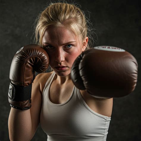 Blonde Boxer By Boxingirlsai On Deviantart