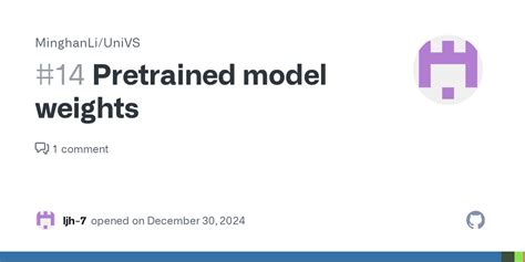 Pretrained Model Weights Issue MinghanLi UniVS GitHub