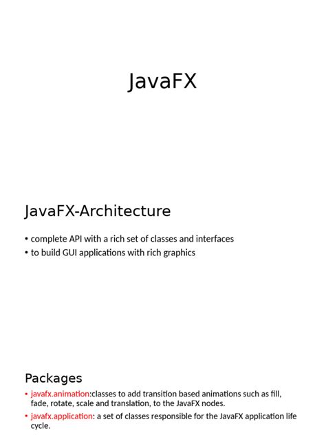 Javafx Pdf 2 D Computer Graphics Graphical User Interfaces