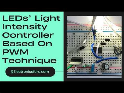 LEDs Light Intensity Controller Based On PWM Technique