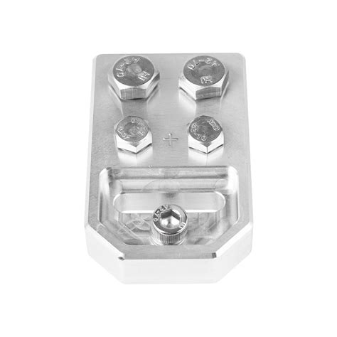 Flat Battery Terminals Kit Screws Bolts Aluminum F Grandado