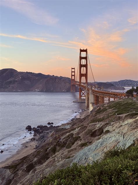 Golden Gate Bridge Sunset