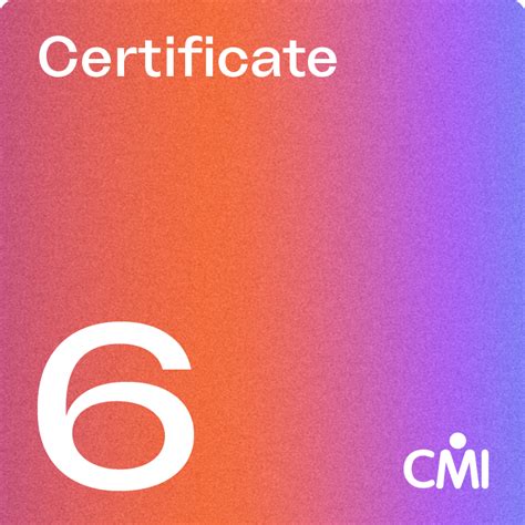 Cmi Level 6 Certificate In Management And Leadership Practice