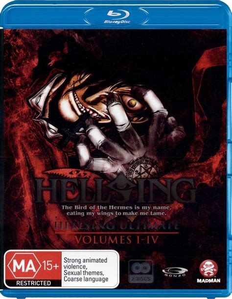 Hellsing Ultimate Collection 1 Eps 1 4 Blu Ray Taliesin Jaffe