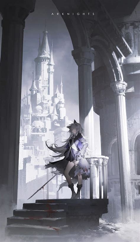 明日方舟 画师：liyu黎 不是可爱鬼 花瓣网