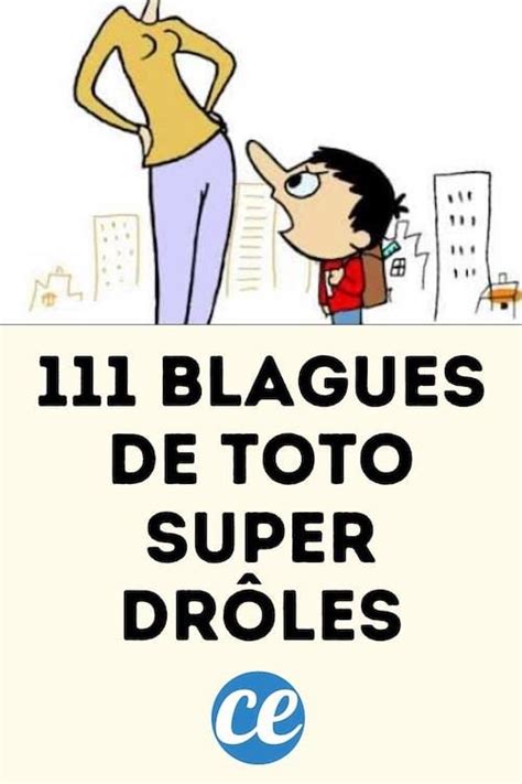 111 Blagues De Toto Courtes Et Super Drôles