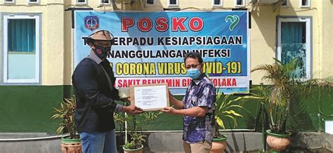 Pt Asp Kucurkan Bantuan Apd Tenaga Medis Di Rsbg Kolaka Kolaka Pos News