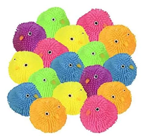 Artcreativity Mini Pollitos Inflables Juego De 24 Cuotas Sin Interés