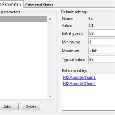 Selecting Parameters To Adjust Download Scientific Diagram