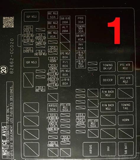 Toyota Tacoma Fuse Box Diagram