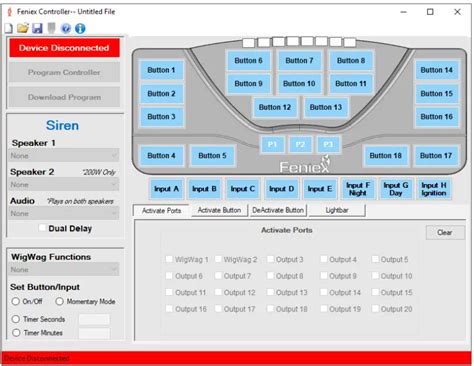 Feniex C 4200 Dl 4200 Control Switch Instruction Manual Manuals