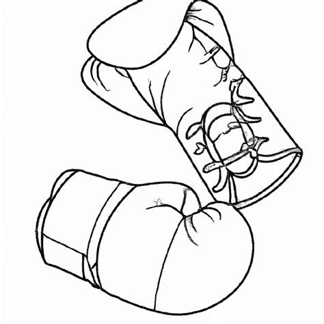Luvas De Boxe Desenhos Para Colorir E Imprimir Grátis