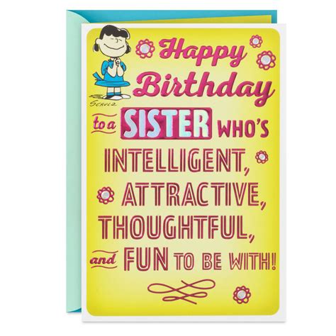 Sister Birthday Cards Birthday Cards For Sister Hallmark