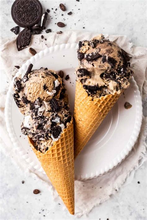 Coffee Oreo Ice Cream Emma Duckworth Bakes