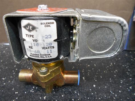 Jackes Evans Solenoid R 23 48 Valve 110120 Volts 5060 Hz B Body Ebay
