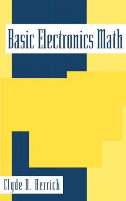 Pdf Basic Electronics Math