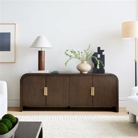 Modern Media Consoles Cabinets And Storage West Elm In 2024 Modern