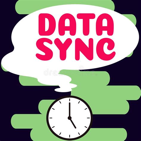 Inspiration Showing Sign Data Sync Business Idea Data That Is