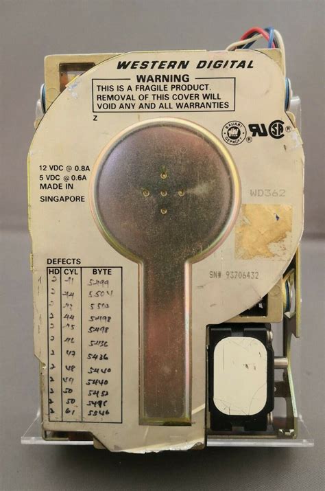 Interesting This Hard Disk Has A List For Defect Sectors Rcomputers