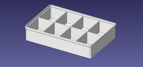 2x3 Units Half Height 2x4 Grid Stackable Insertbox By Bodo Download