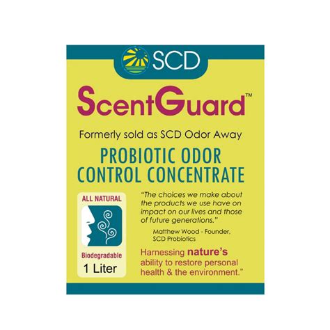 Scd Scentguard Odor Control Manure Management