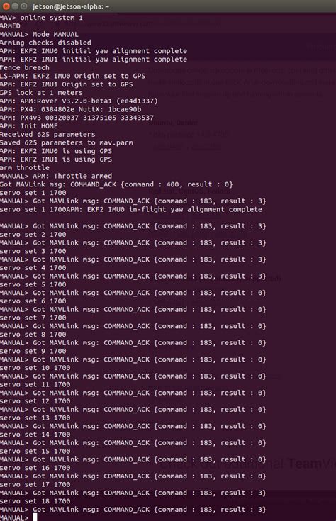 Set Servo Command Does Not Work Issue ArduPilot MAVProxy GitHub