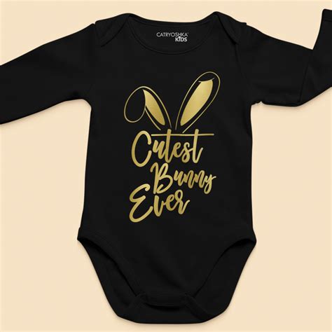 Body Bebelusi Cu Mesaj De Paste Cutest Bunny Ever Catryoshka