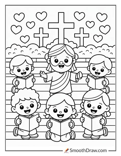 69 Sunday School Coloring Pages Free Pdf Printables