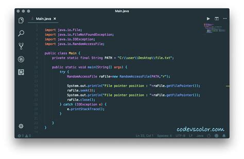 Java Randomaccessfile Explanation With Examples Codevscolor