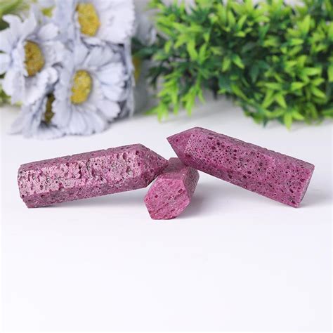 Ruby Honeycomb Towers Points Bulk For Collection Crystal Wholesale Suppliers Meeting Crystals