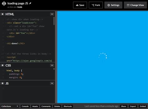 用spin Js做出好看loading效果 Liubb Say