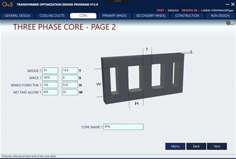 Transformer Design Program Optimized Program Service Llc